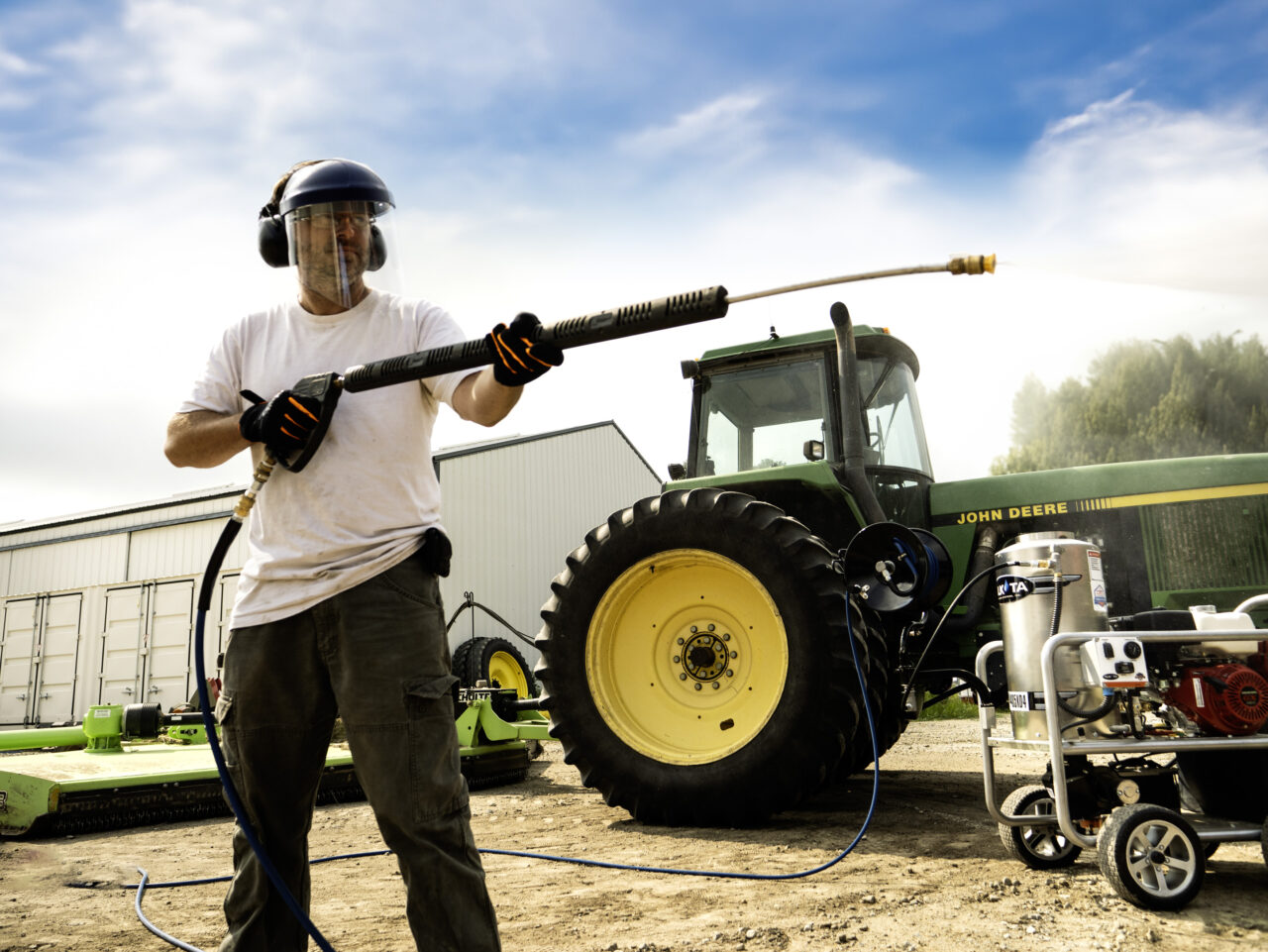 Hotsy 1700 Series Electric Cold Water Pressure Washer - High PSI Hotsy 1700 Series Electric Cold Water Pressure Washer - High PSI